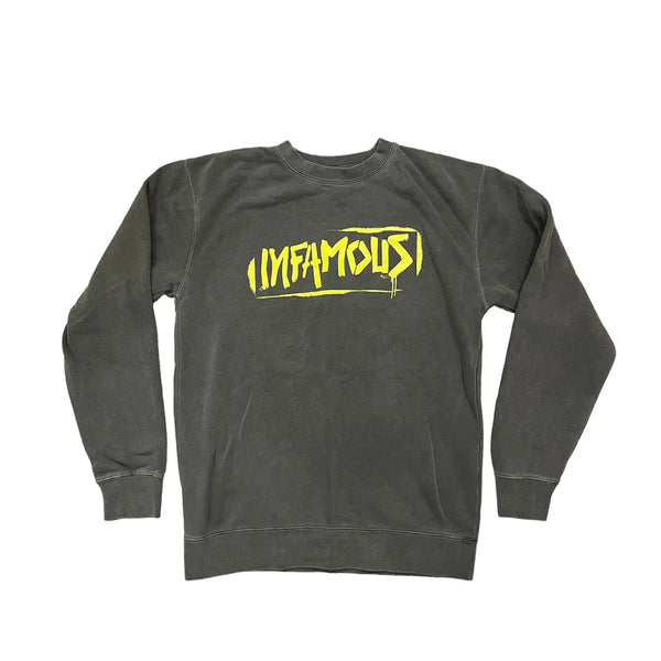 Crew Neck Sweatshirt - Volt Infamous - Infamous Paintball