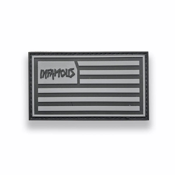 Infamous Flag Paintball Patch (3.5x2) - Infamous Paintball